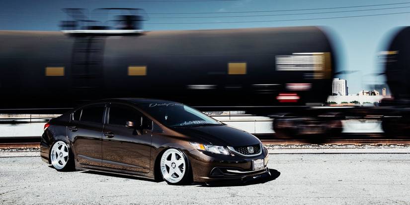 10 Of The Coolest Slammed Honda Civics
