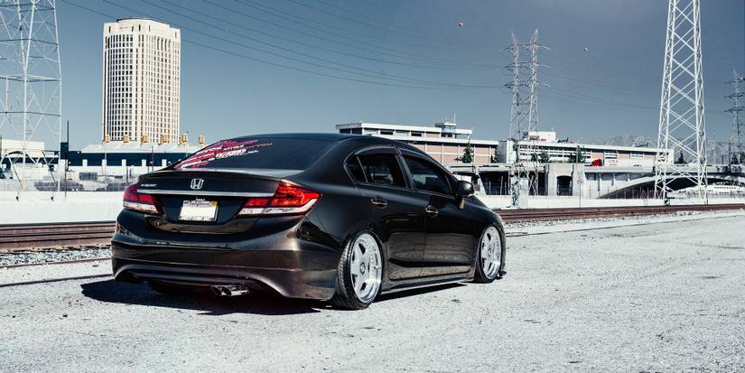 10 Of The Coolest Slammed Honda Civics
