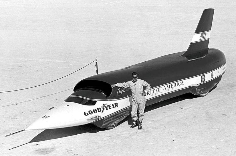 10 Of The Most Iconic Land Speed Record Cars (And How Fast They Went)