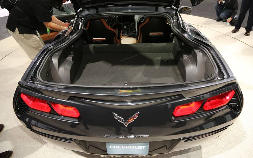 c7 corvette trunk dimensions