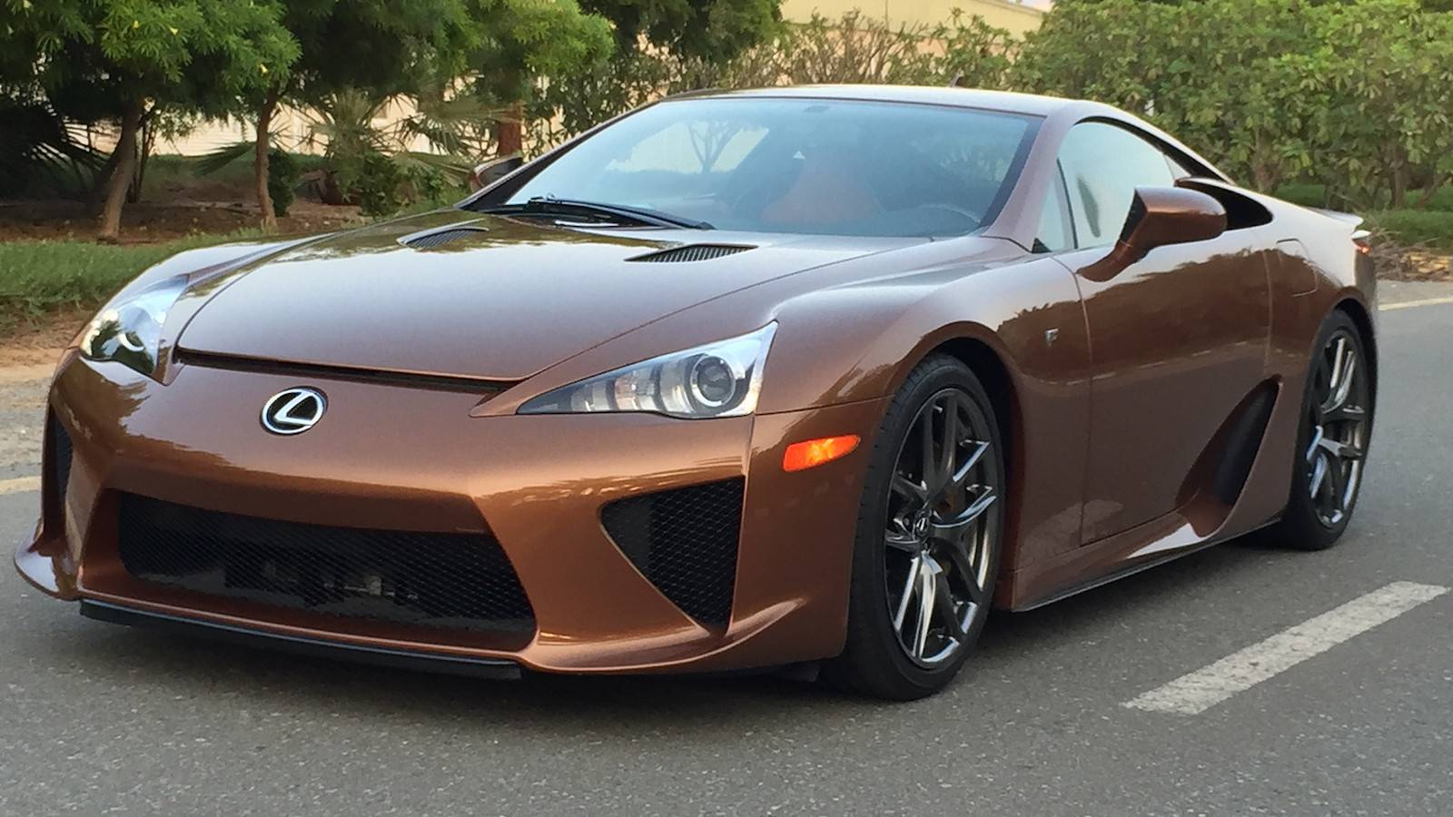 Now's Your Chance To Buy The Only Lexus LFA Finished In Pearl Brown