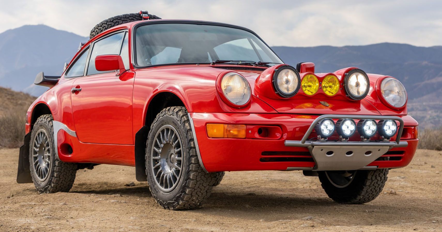 Drive Anywhere In This Apocalyptic Safari-Style Porsche 911