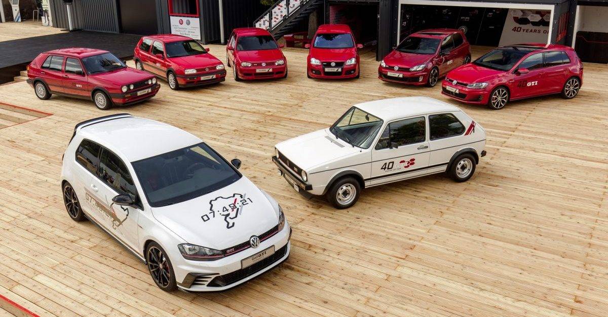 This Is How The Volkswagen Golf GTI Has Evolved Over The Years