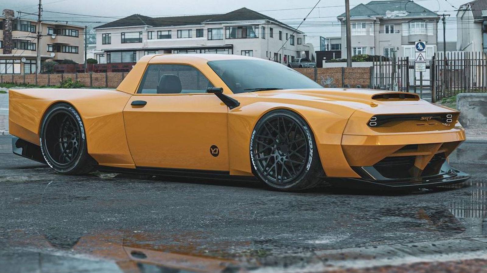 Dodge Challenger Demon Turned Into An Everyday Muscle Truck