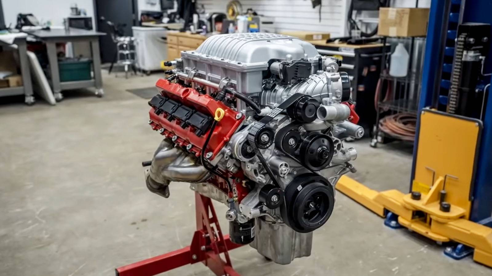 Watch: This Complete Dodge Demon Engine Build Sped Up Is So Satisfying ...