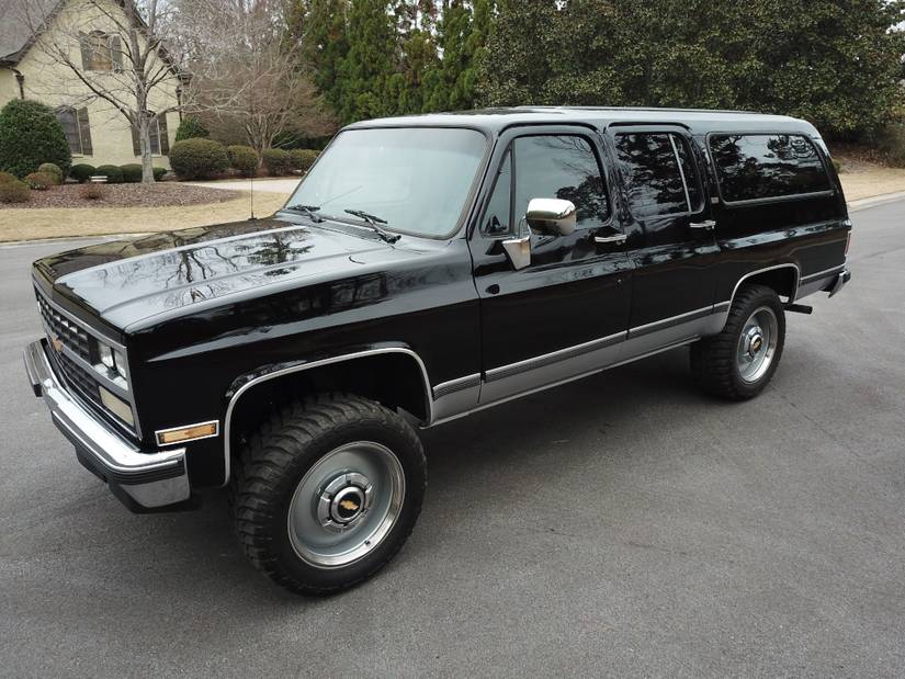Here's How Much A Classic Square Body Chevrolet Suburban Is Worth Today