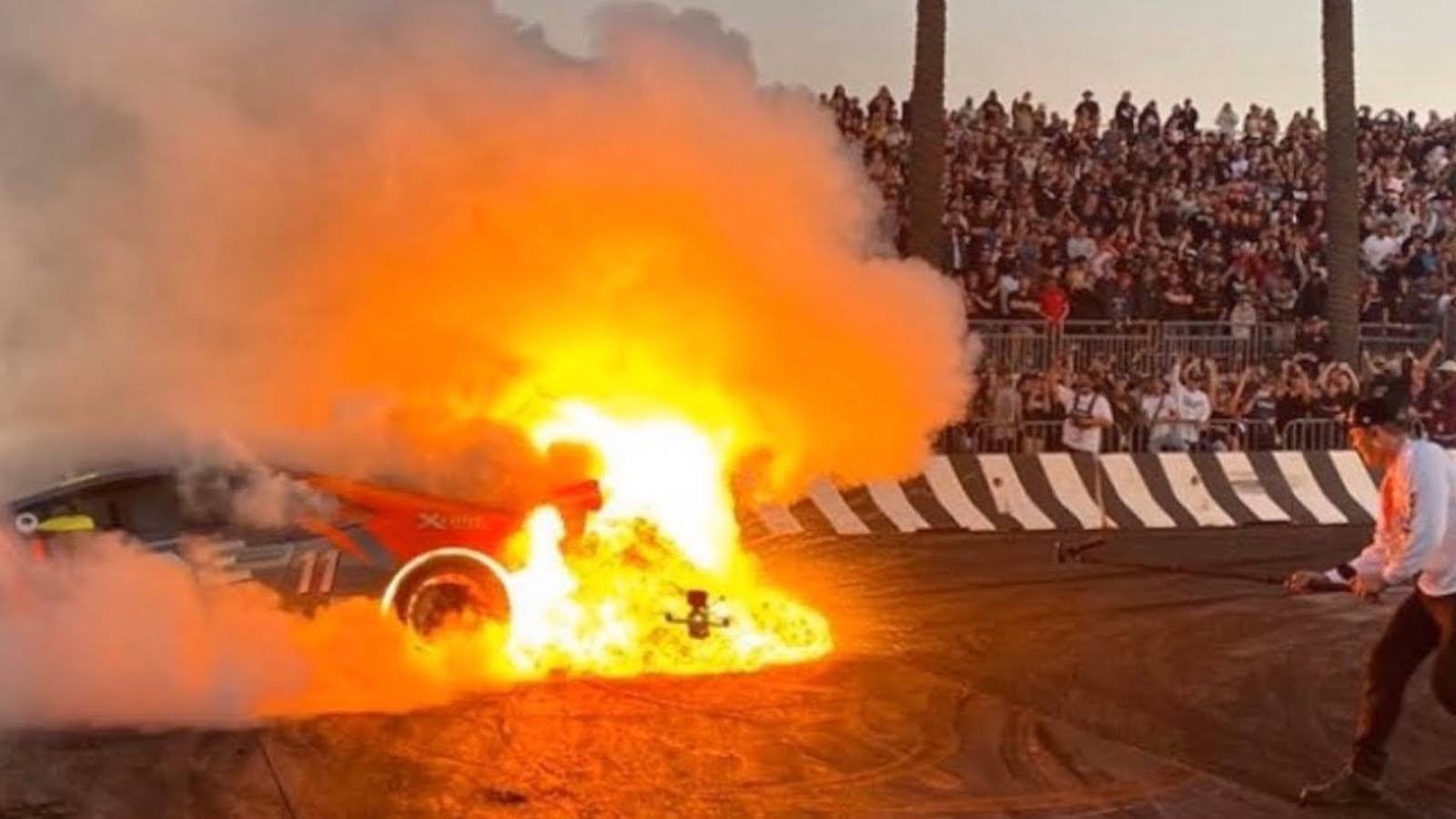 Here's What Happened To The DDE Lambo Huracan That Caught On Fire At ...