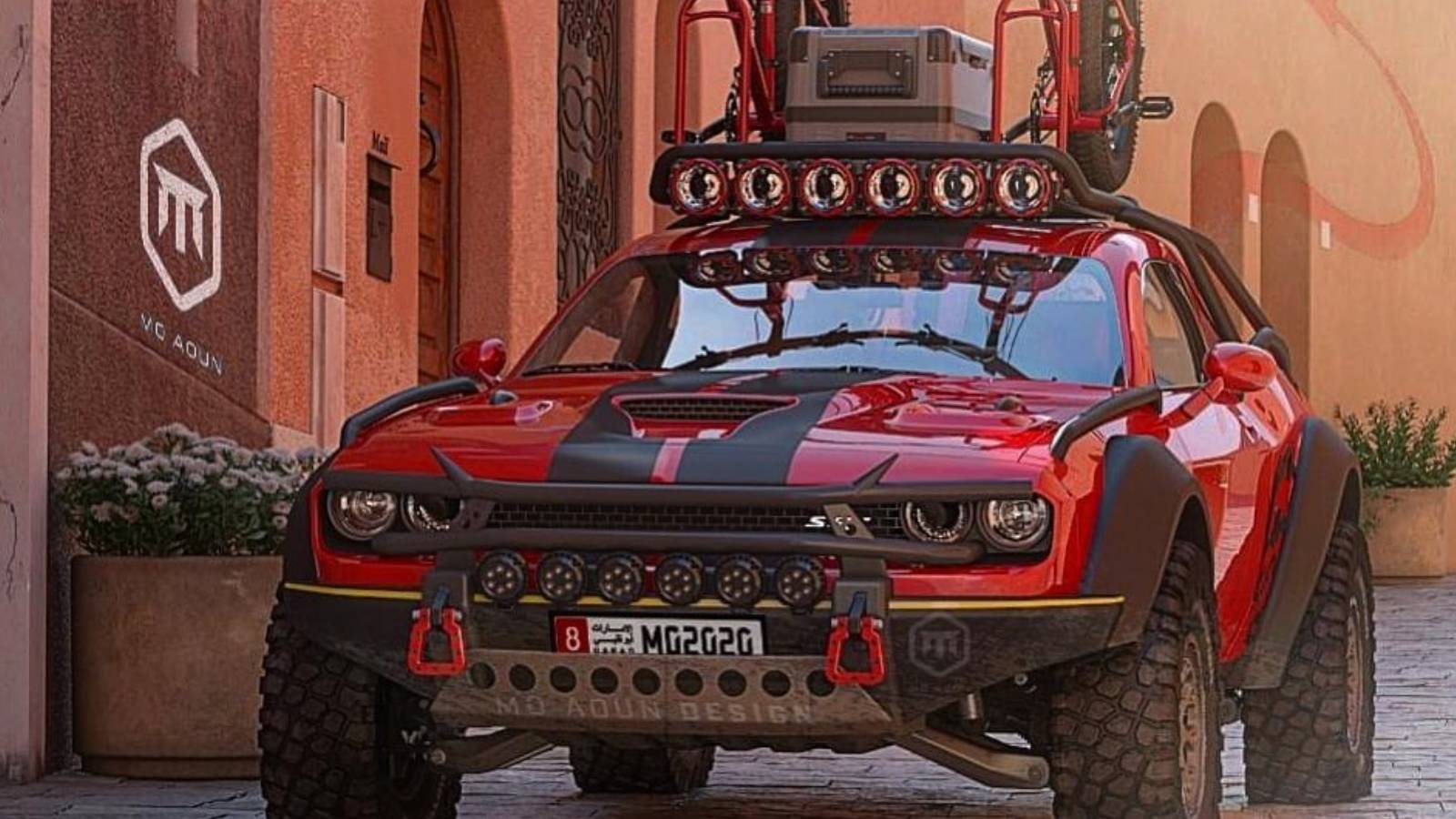 This 4x4 Challenger Hellcat Strays From The Beaten Path