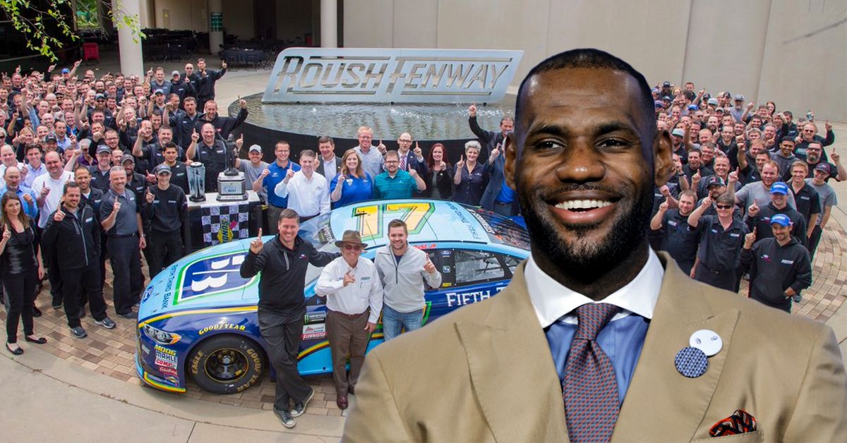 LeBron James Scores Ownership Stake In NASCAR’s Roush Fenway Racing