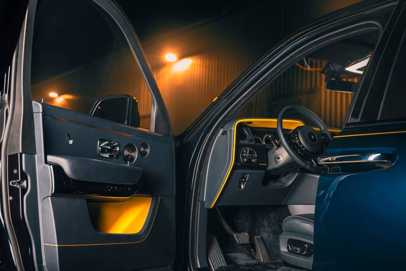 Rolls-Royce Unveils Bespoke Black Badge Cullinan For Ben & Christine Sloss