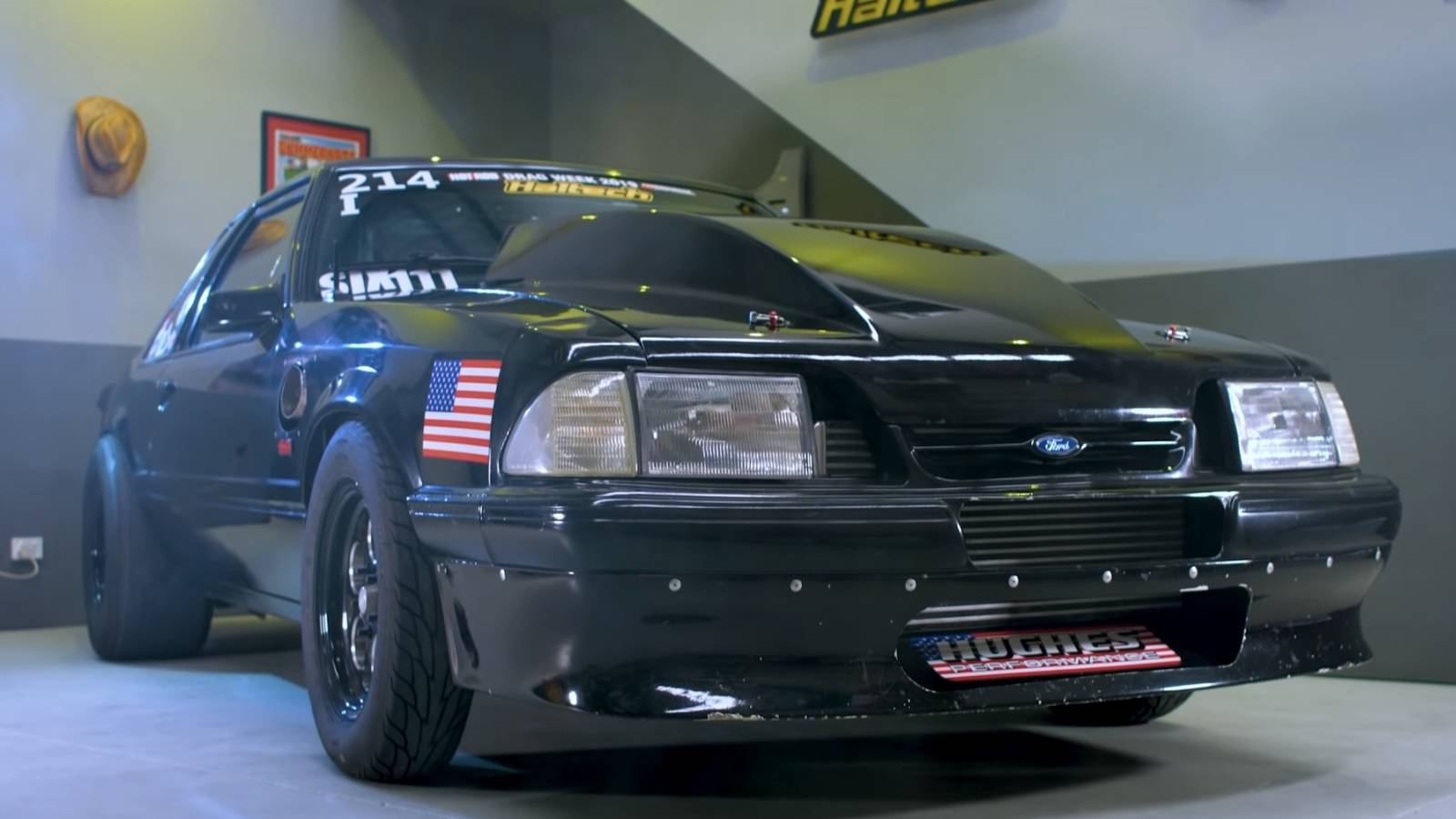 This 1,200 Hp 6-Cylinder Foxbody Mustang Can Decimate The 1/4 Mile