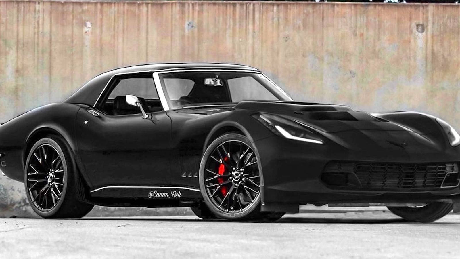 Check Out This C3 Chevy Corvette Wearing A C7's Face