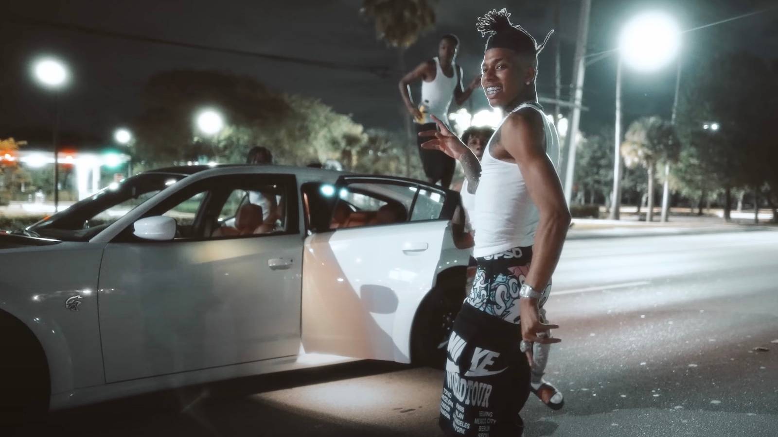Rapper Crashes His Dodge Charger SRT Hellcat During Music Video Shoot