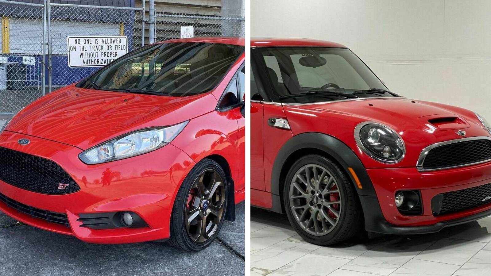 Auction Dilemma: Ford Fiesta ST Vs. Mini Cooper John Cooper Works