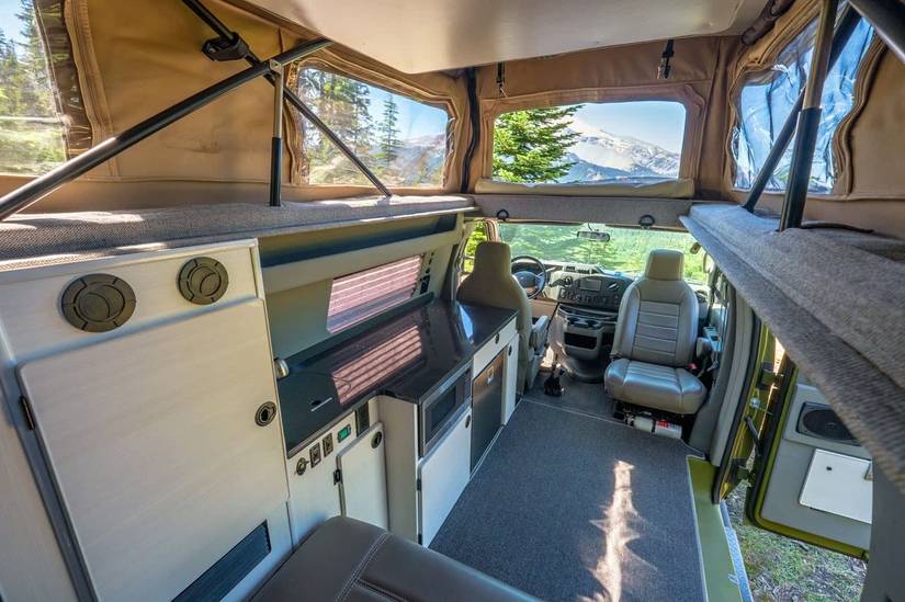 4x4 van interior