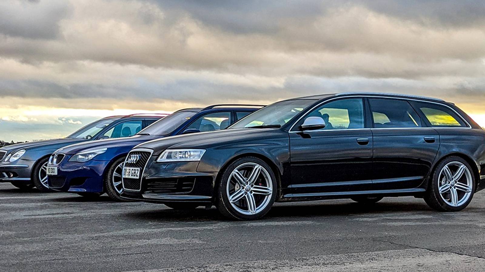 Retro Wagon Race: BMW M5 V10 Vs Audi RS6 Vs Mercedes-AMG E55