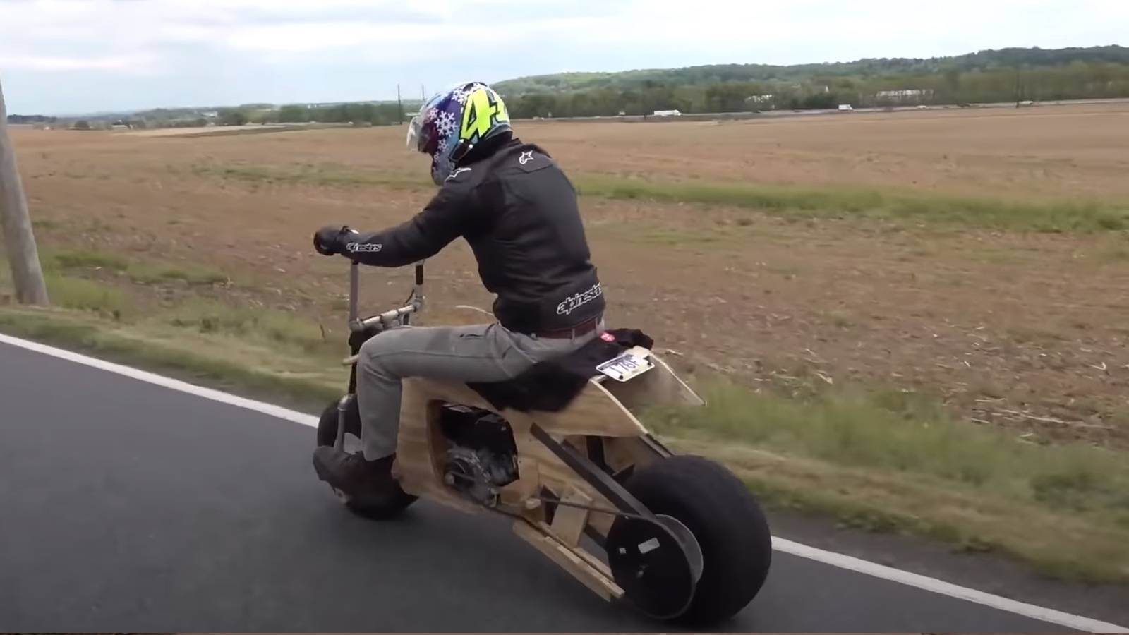 Watch A Motorbike Built With Nothing But Home Depot Products