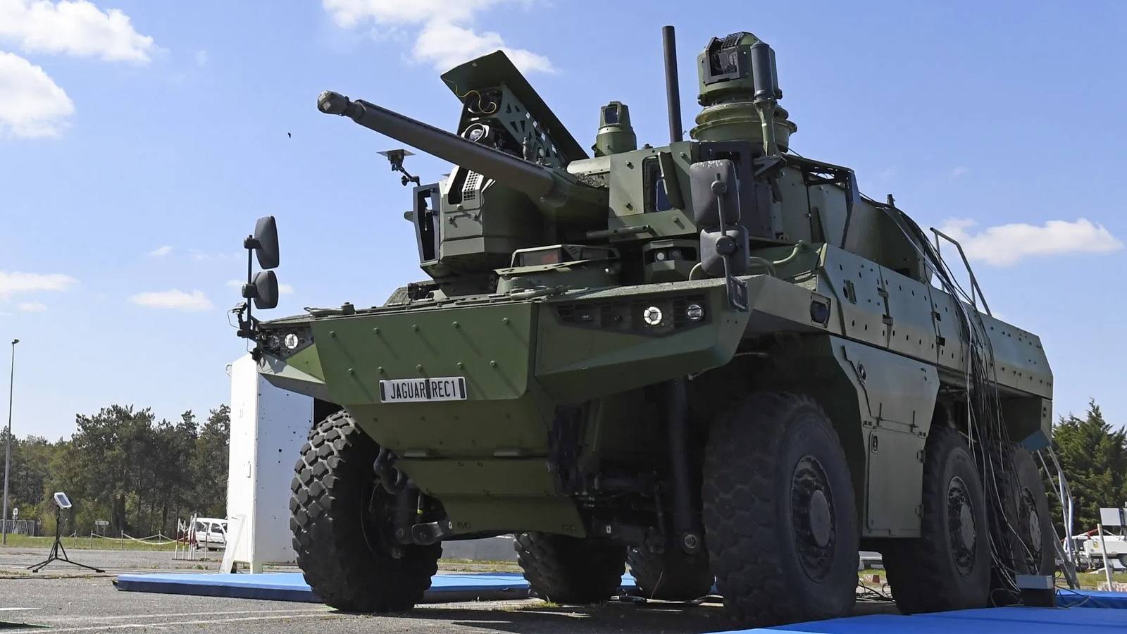 The Jaguar 6x6 Combat Vehicle Just Received This Major Firepower Upgrade