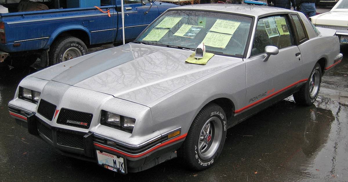 Here's What Was Special About The 1986 Pontiac Grand Prix 2+2