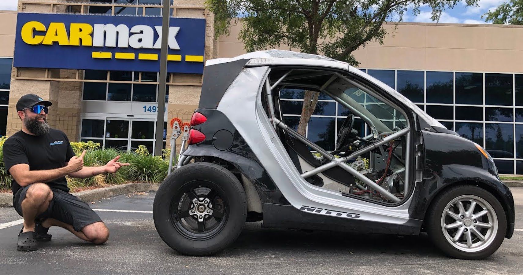 YouTuber Takes 600-HP Smart Car To CarMax, Gets Humorous Offer