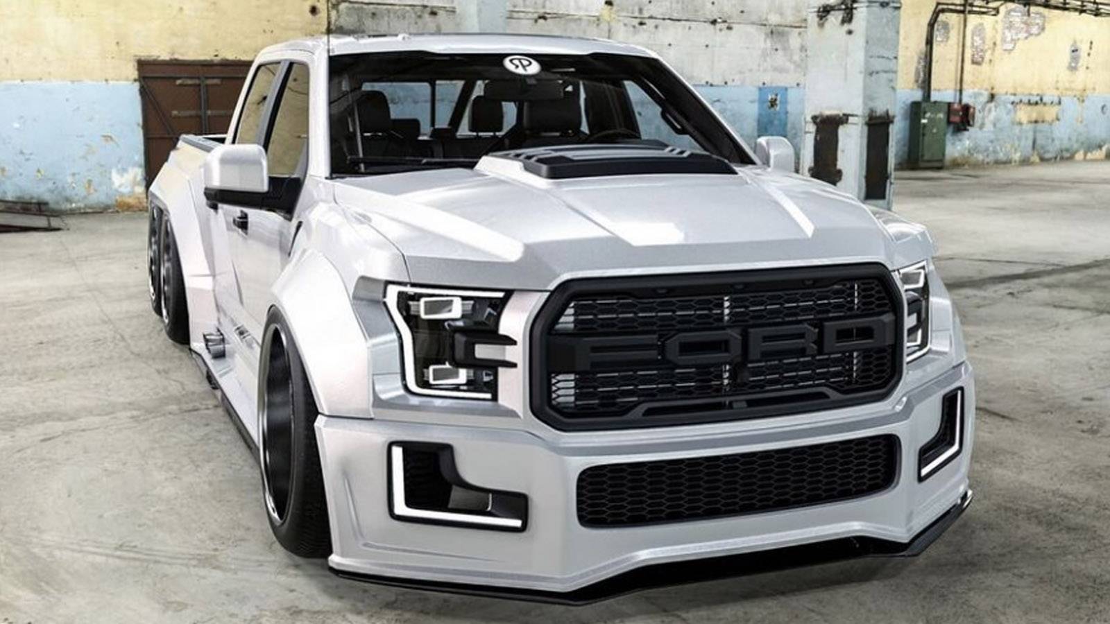 Ford F-150 Raptor Gets Ultimate 6x6 Conversion In Rendering