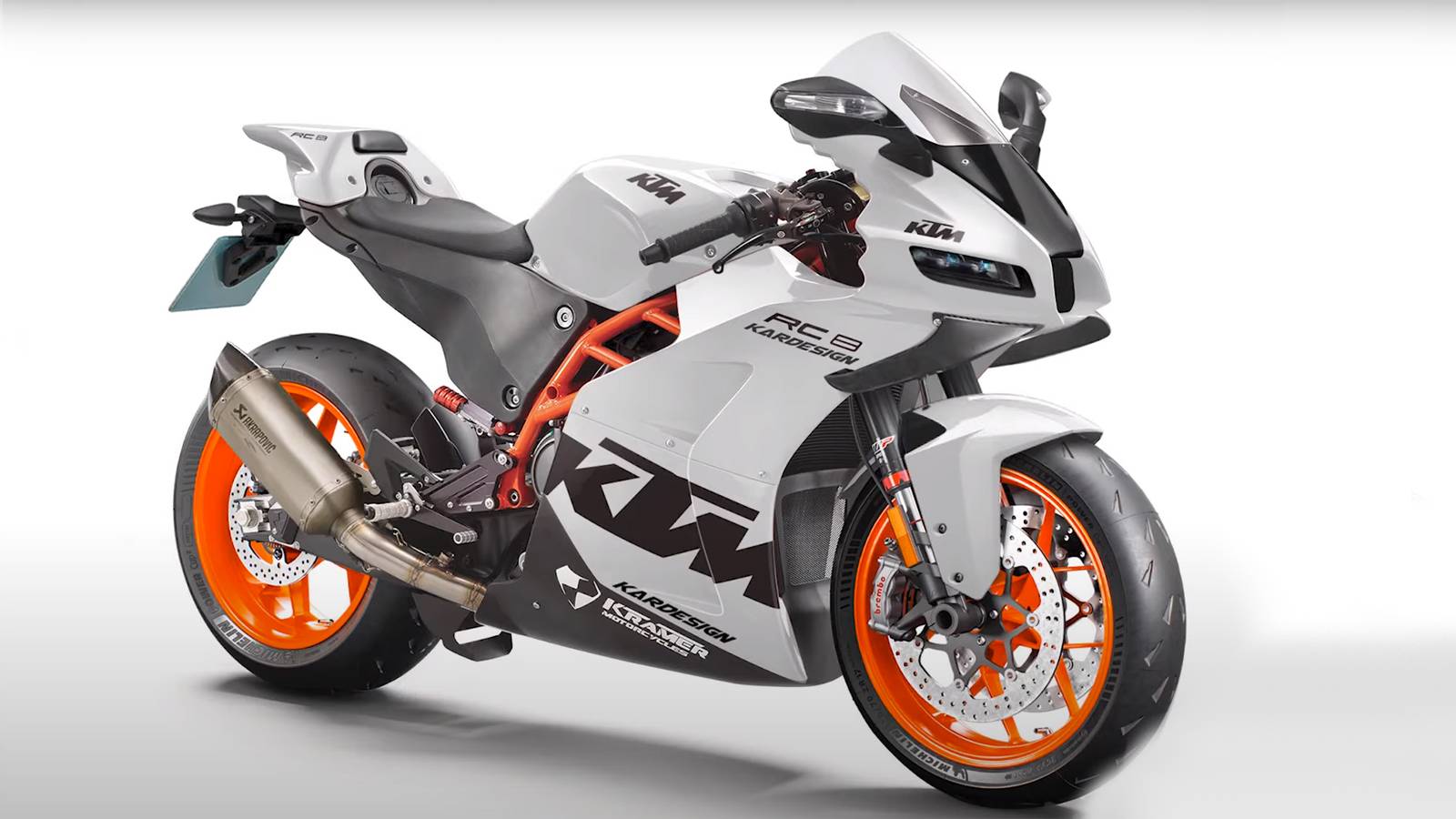 Track-Exclusive KTM RC 8C Gets Slick Road Bike Rendering