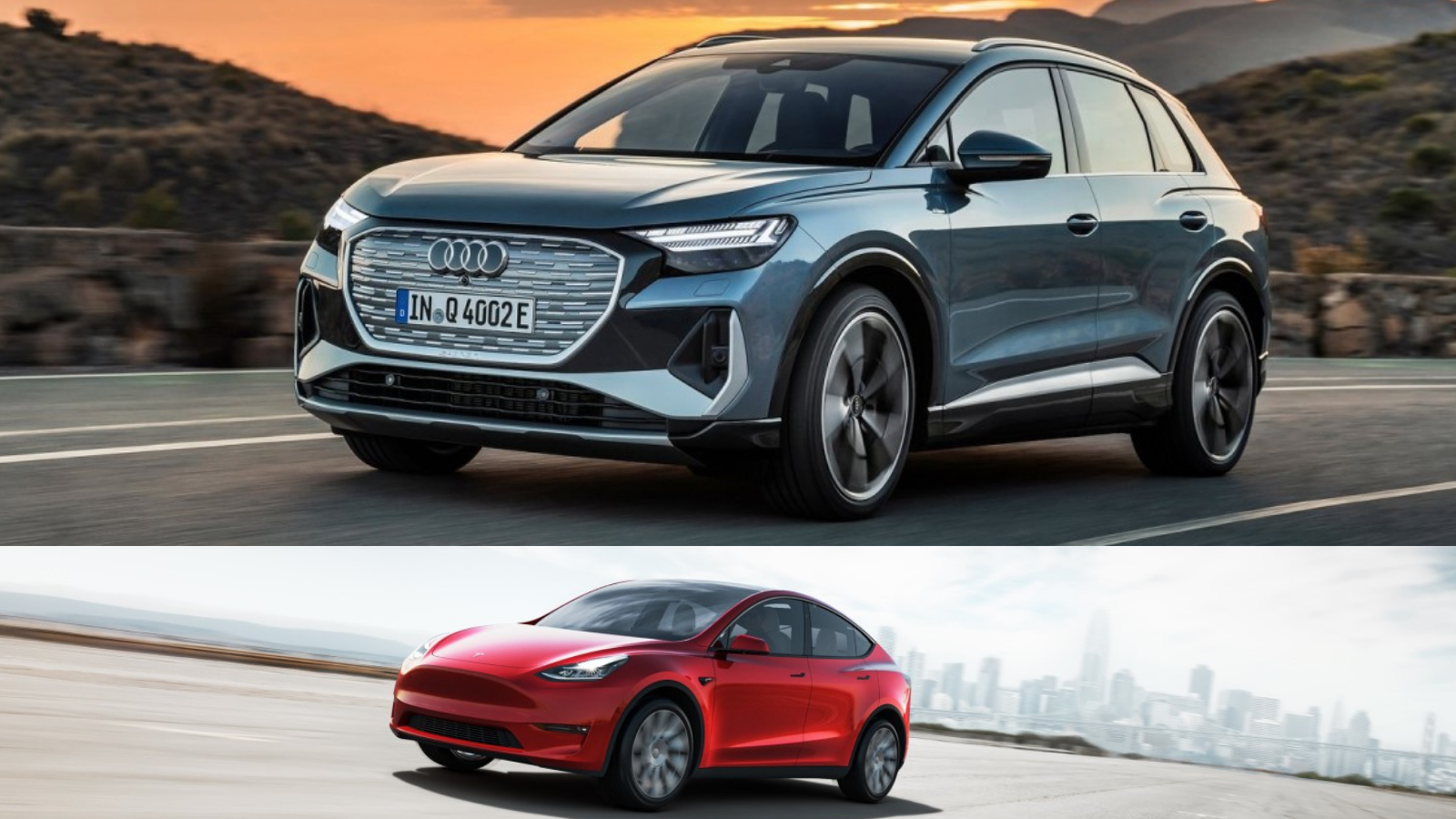 Here's How The Audi Q4 e-tron Undercuts The Tesla Model Y