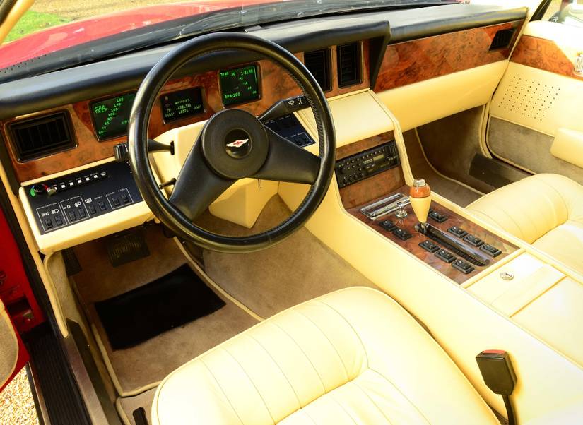 1980 car interior