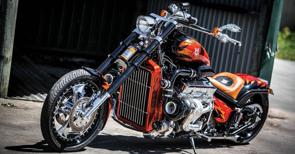 Boss Hoss Corvette Engine Motorcycle