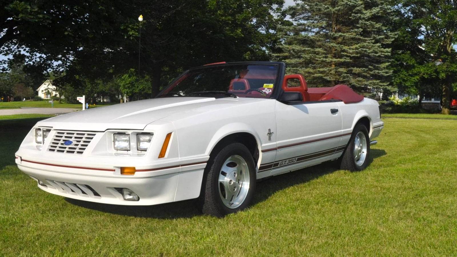 Low Mileage 20th Anniversary Convertible Mustang Sold On BAT