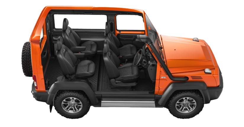 force gurkha interior