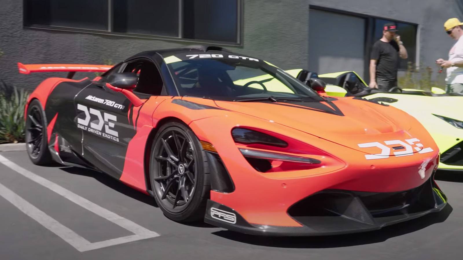 Watch: McLaren 720 GTR One-Off Supercar Catches Fire In California
