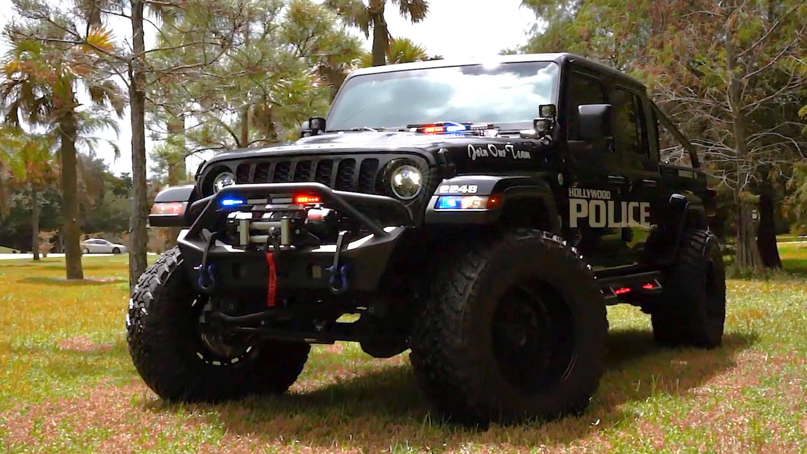 Crime-Fighting Jeep Gladiators Added To Florida Police Fleet Look ...