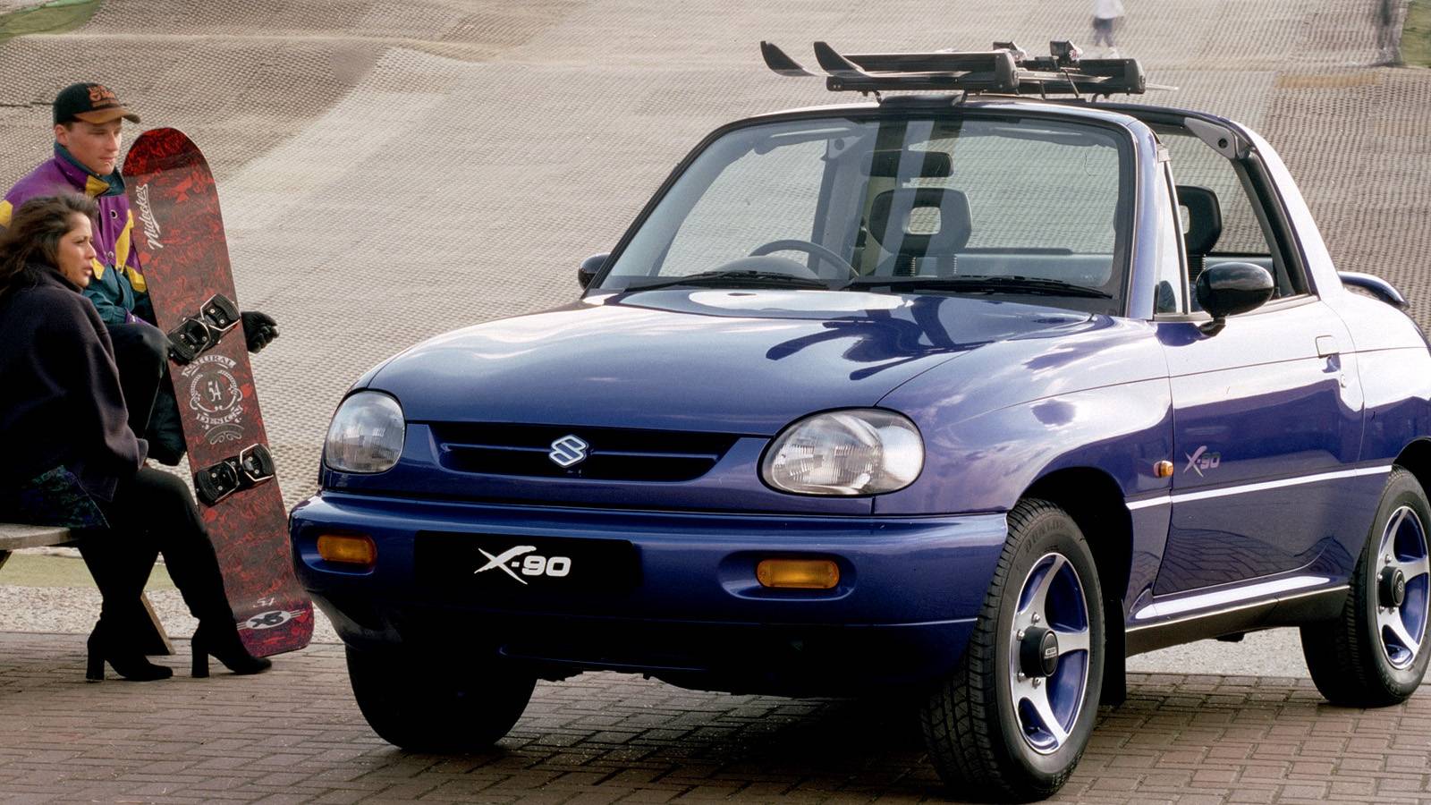 The Suzuki X-90 Is As Weird Today As It Was In The 90s