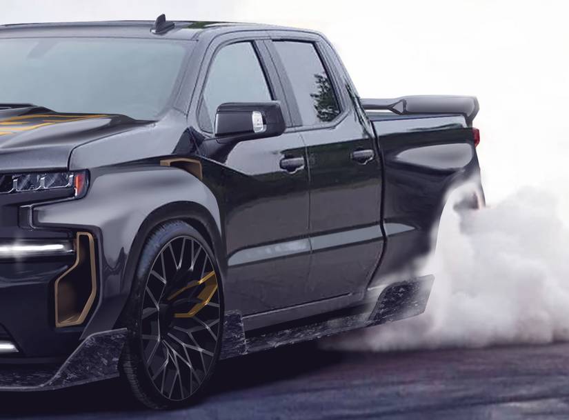 Widebody ‘Smokey And The Bandit’ Silverado Is The Coolest Chevy Pickup Ever