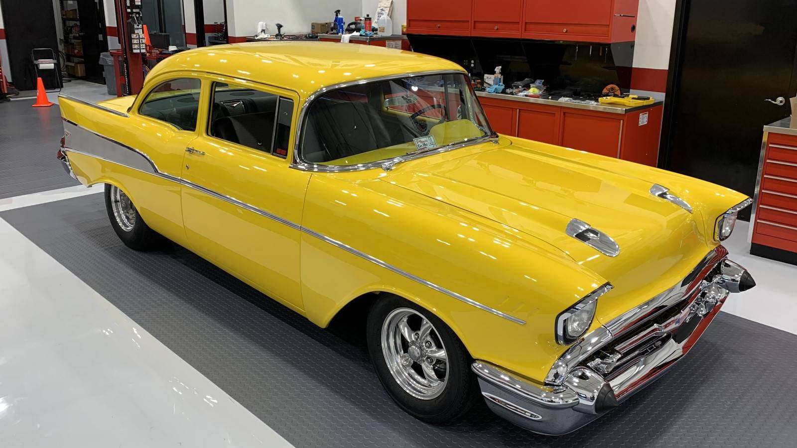 This 1957 Chevy Project X Gets 340HP EV Powertrain