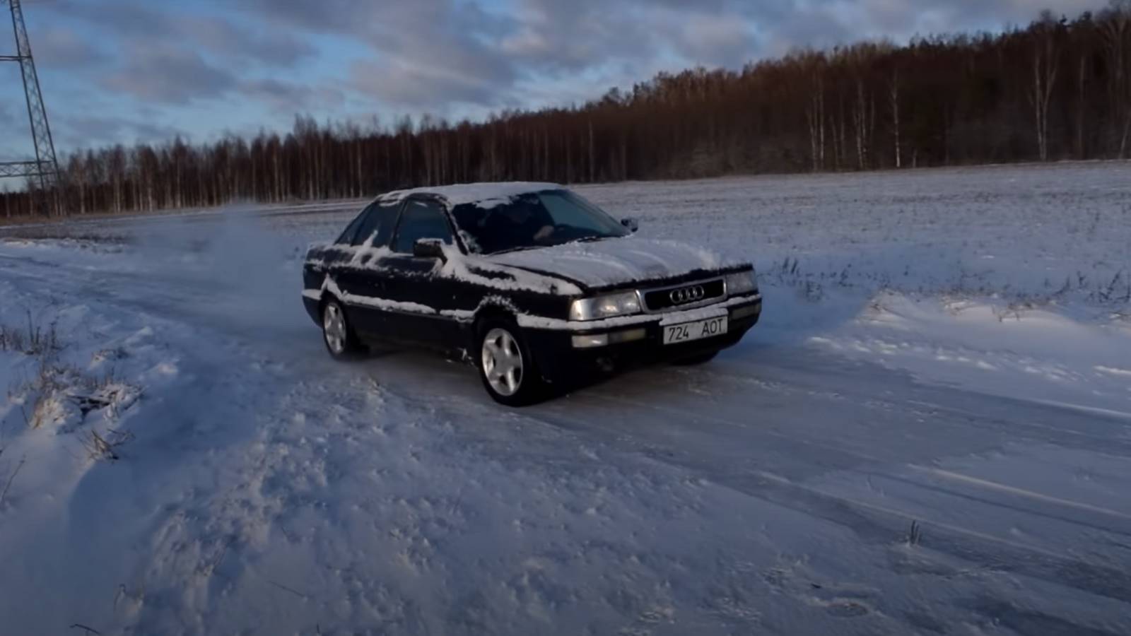 Watch This Abandoned Audi 90 Quattro 20V Fired Up After 8 Years