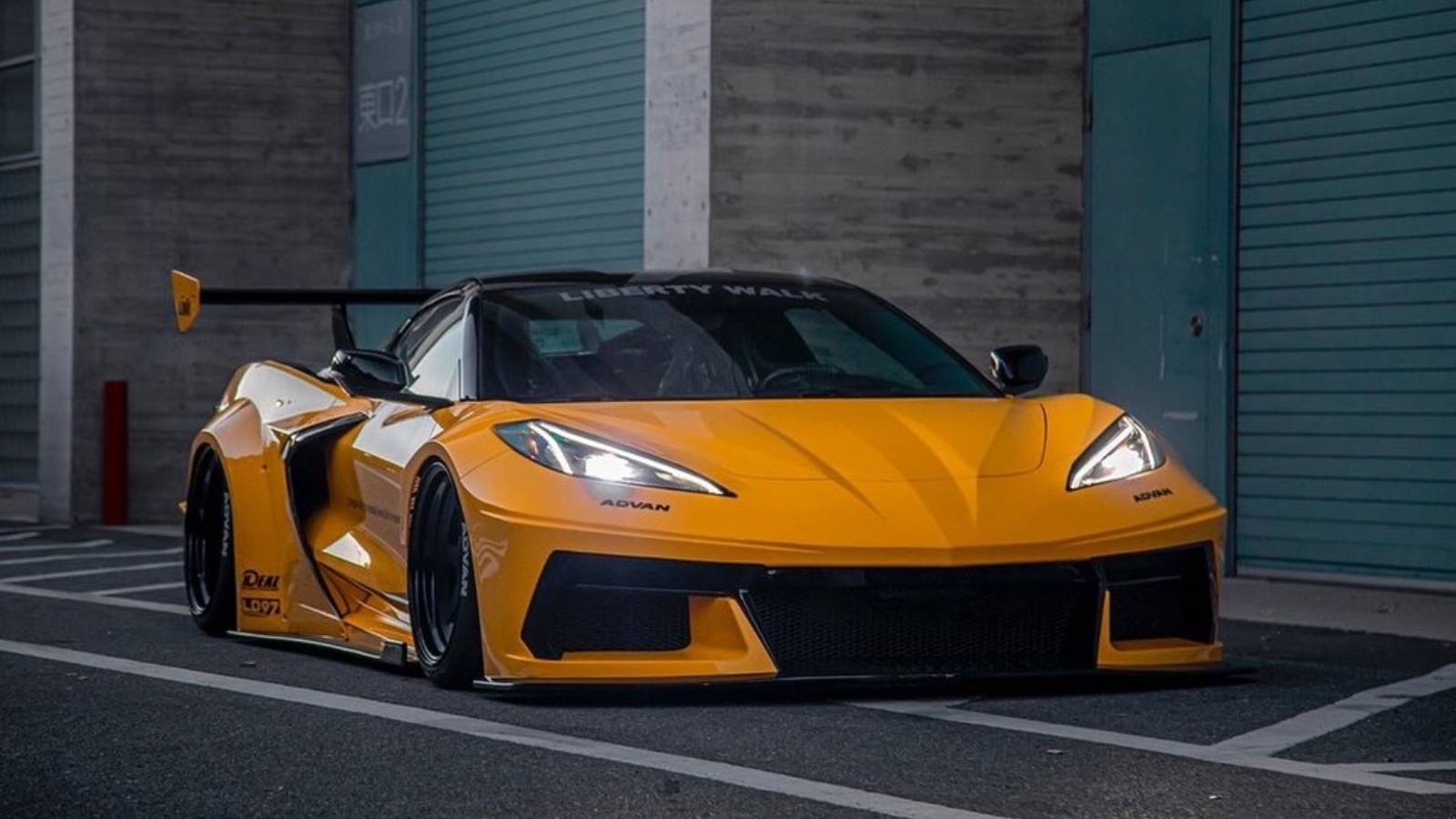 Liberty Walk Previews Stunning Corvette C8 Bodykit