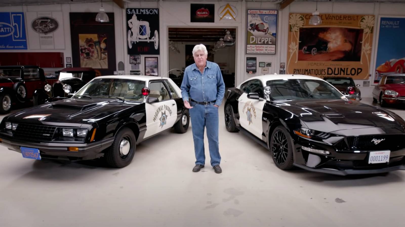 What Makes This Fox Body Mustang Cop Car On Jay Leno's Garage A Legend