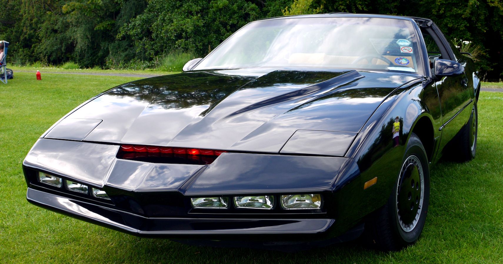 Jay Leno Drives The Iconic Pontiac Firebird From The Rockford Files