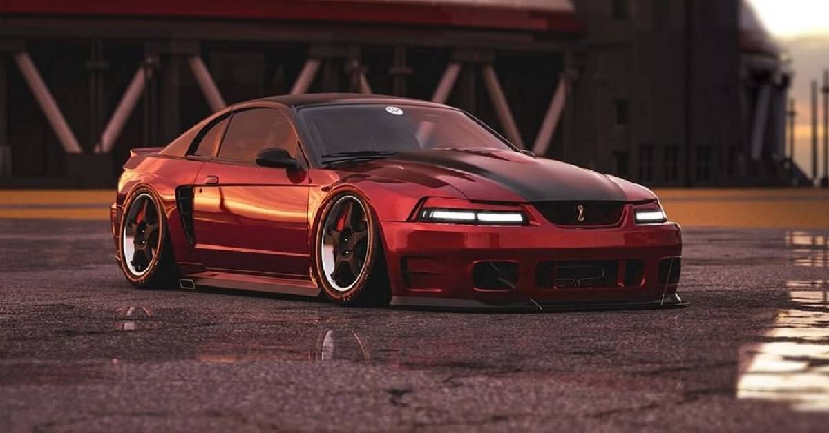 Slammed Terminator Mustang Cobra Looks Too Hot To Handle