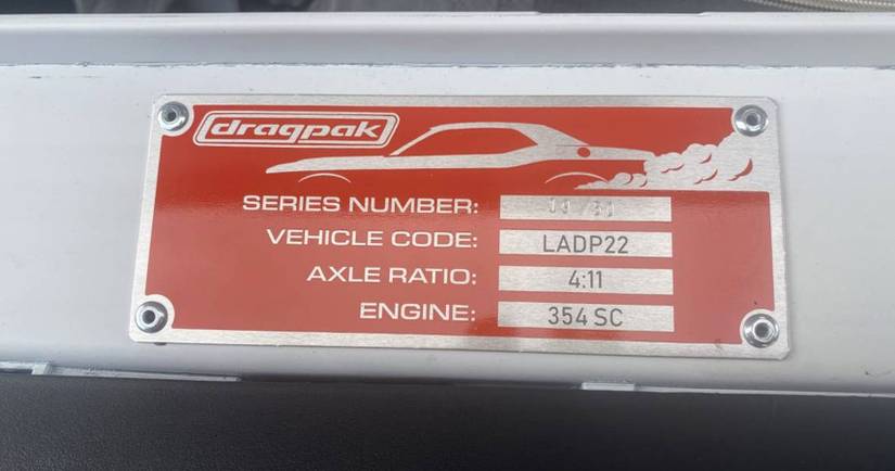 Destroy Any Demon: 1-Of-50 Challenger Drag Pak Pops Up On Craigslist ...