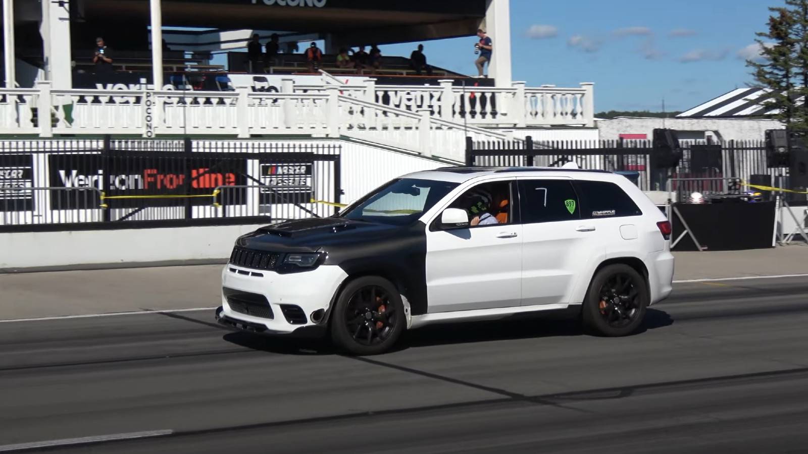 Turbo Jeep Trackhawk Is A Wild Sounding Modified SUV