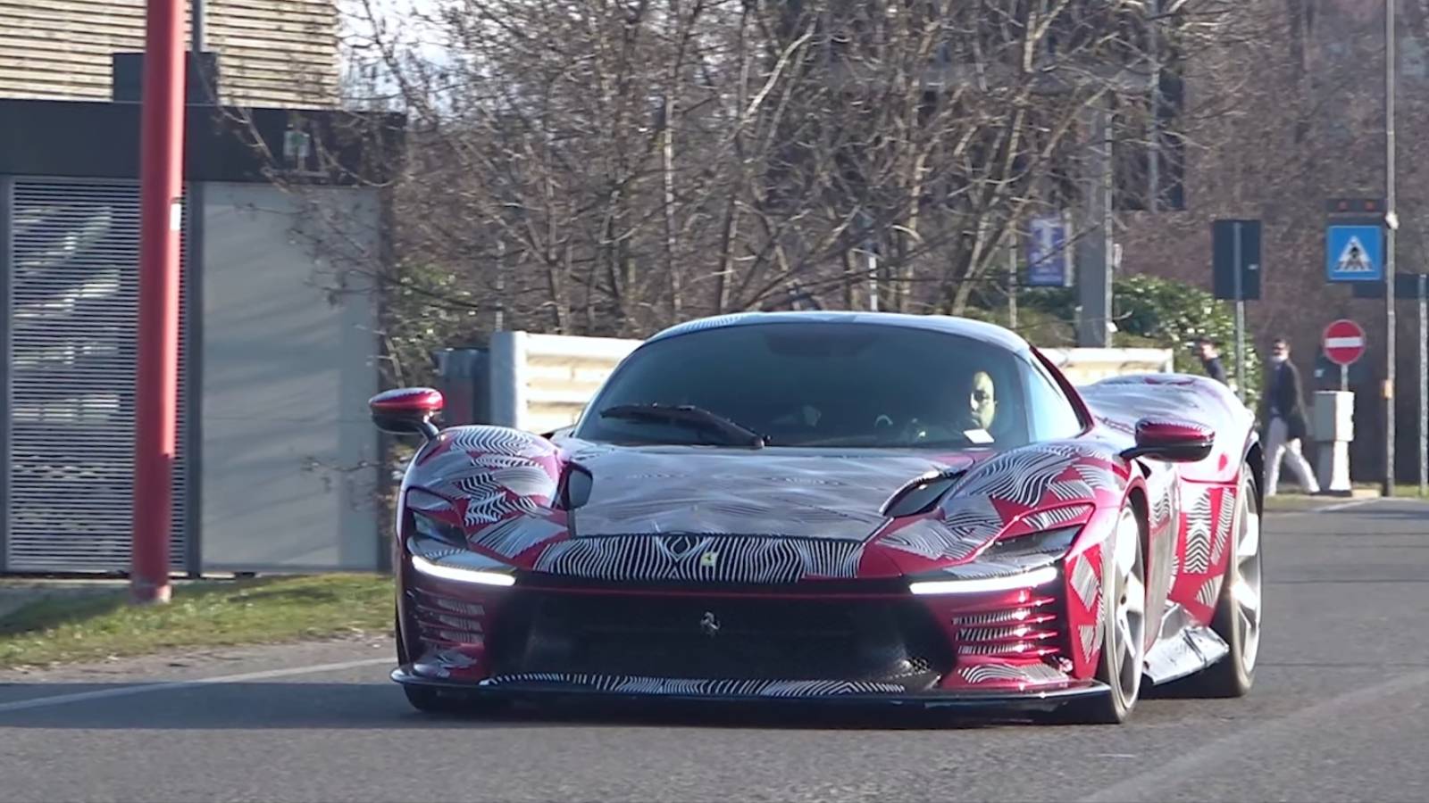 Ferrari Daytona SP3 Spotted Out And About Near Maranello