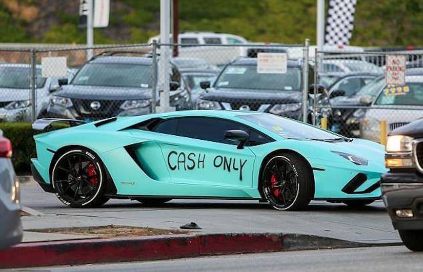 bieber lamborghini