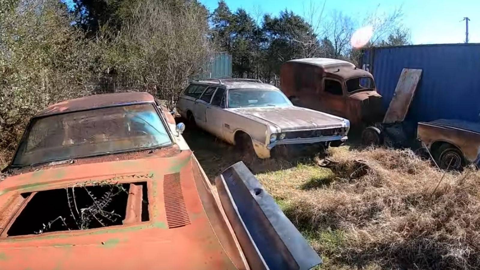 Incredible Hoard Of Classic Mopars Discovered In Barns And Sitting In ...