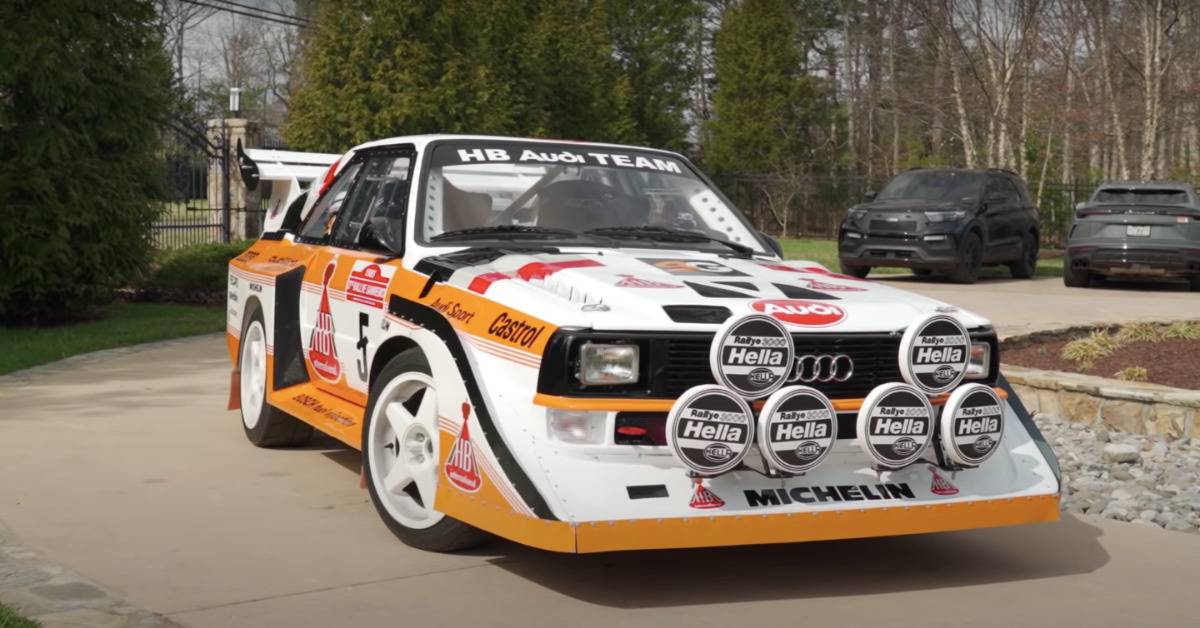 Ahead Of Its Time: Legendary Audi Quattro S1 E2 Rally Car