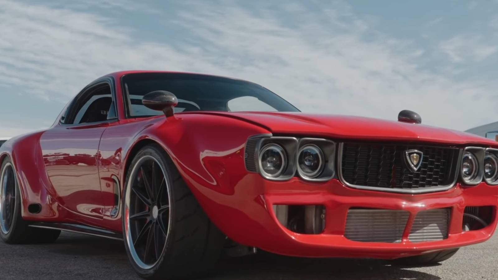 Drag Strip Ready: This Widebody AWD Four-Rotor Mazda RX7 Has 1,200-HP