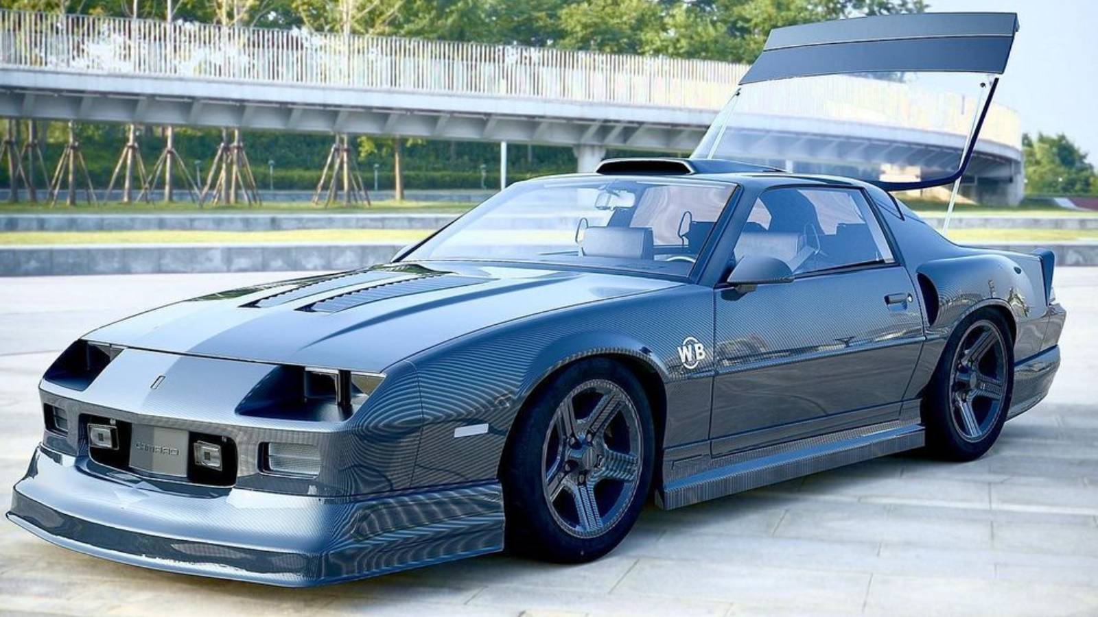 This Modded Chevrolet Camaro Is A Bit Of A Monster
