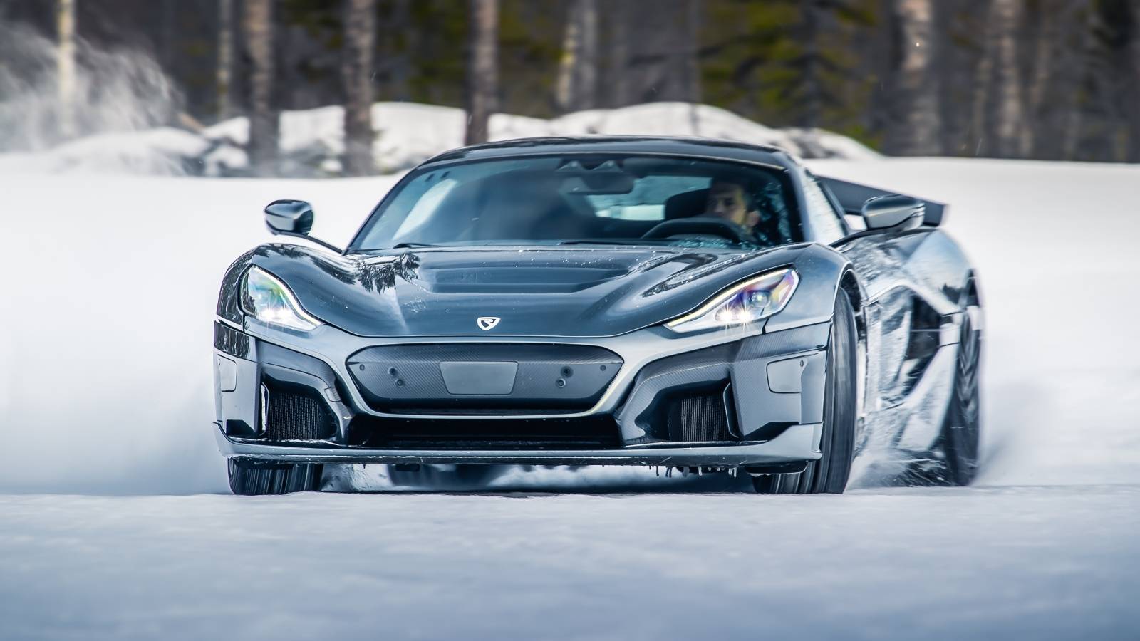 Rimac Nevera Winter Testing Showcases 1914 Horsepower On Ice